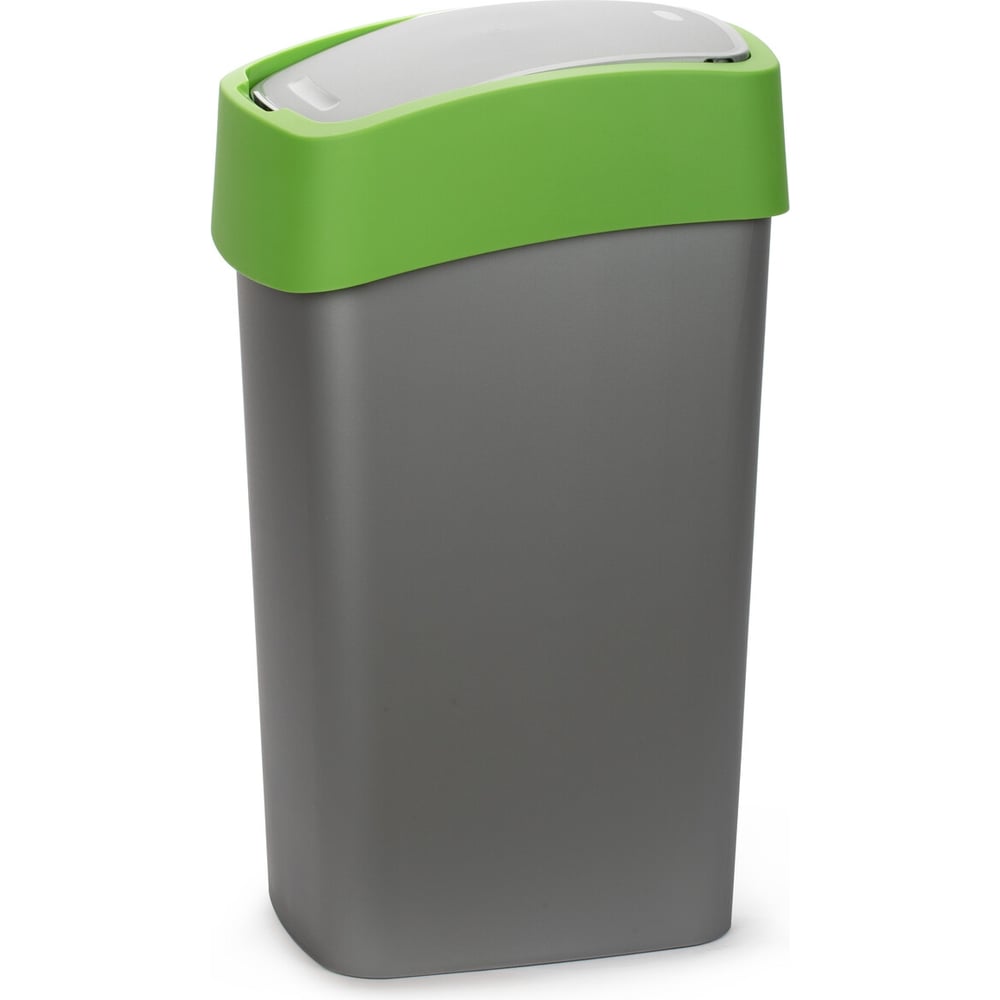 Контейнер для мусора CURVER FLIP BIN 50л, зеленый 195022 - выгодная ...