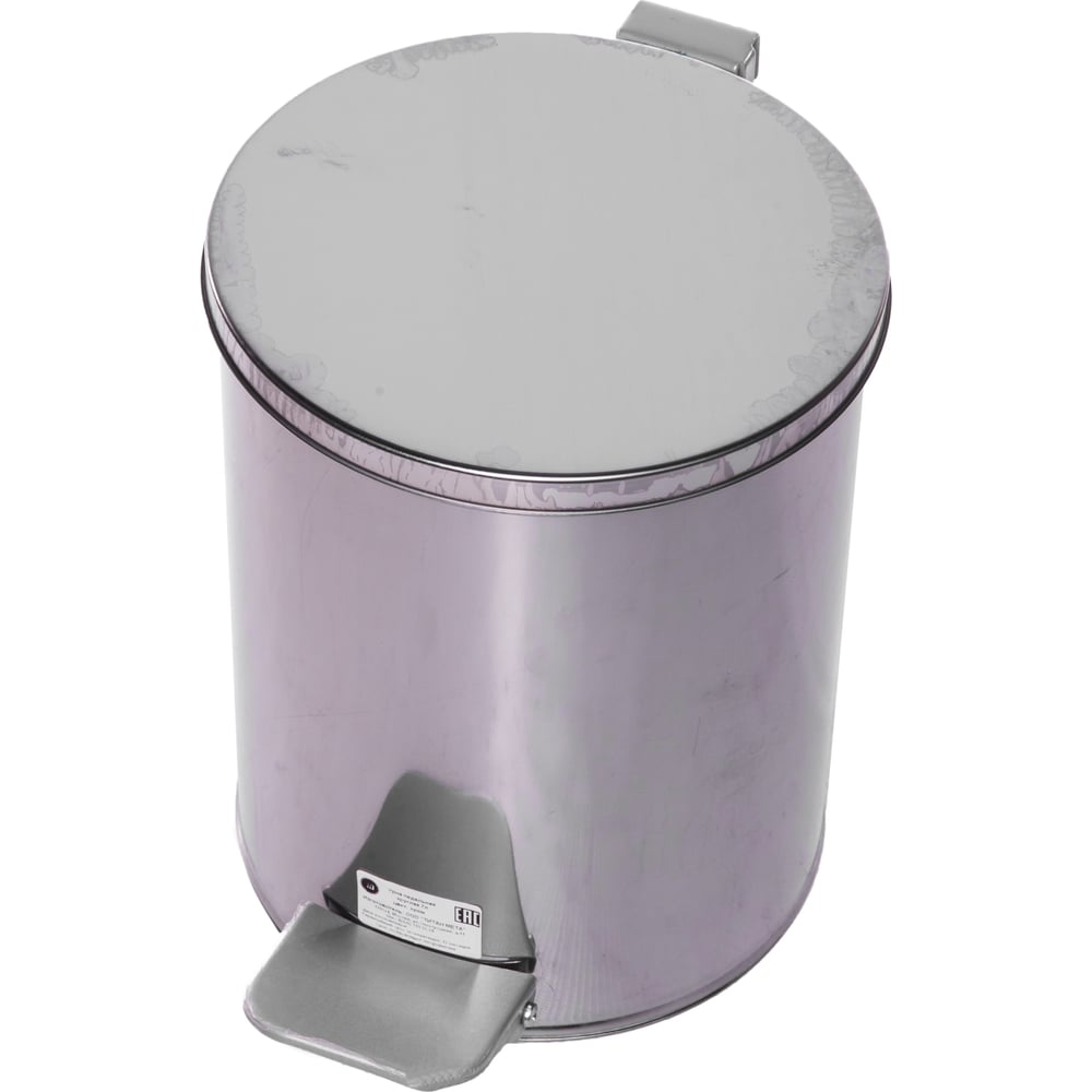 Урна с педалью Титан Мета 7л, хром 4607078089638 - выгодная цена ...