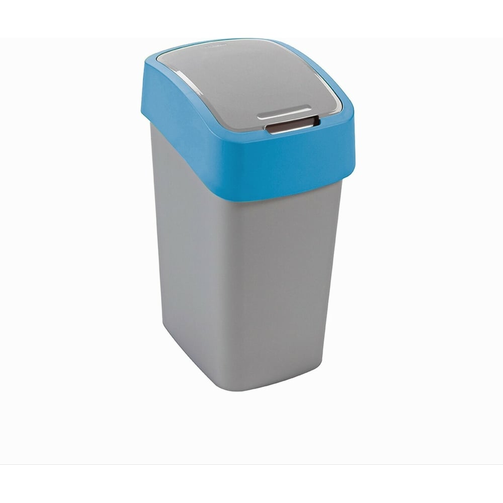 Контейнер для мусора CURVER FLIP BIN 50л, цвет голубой 02172-734-00 ...