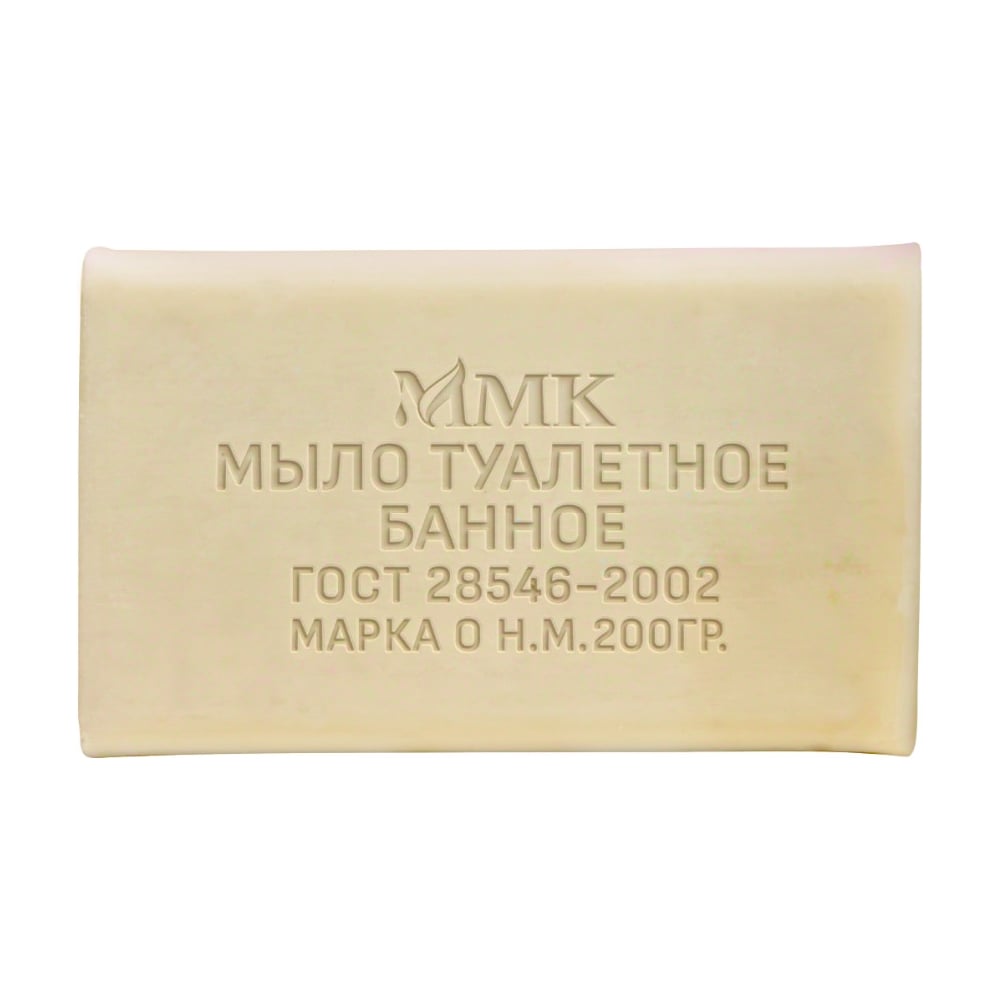 Туалетное мыло ММК 200 гр. "Банное" без обертки МКТУ0621 - выгодная ...