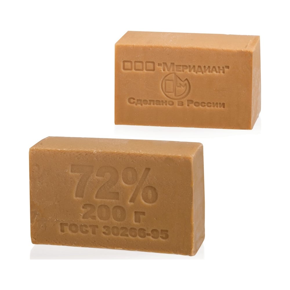 Хозяйственное мыло 72%, 200 г МЕРИДИАН 602371 - выгодная цена, отзывы ...