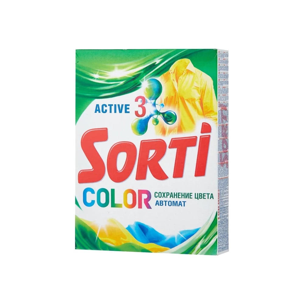 Стиральный порошок Sorti АВТОМАТ КОЛОР 350 г 5932 - выгодная цена ...