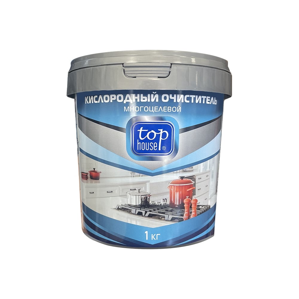 Кислородный многоцелевой пятновыводитель TOP HOUSE 1 кг 180599 ...