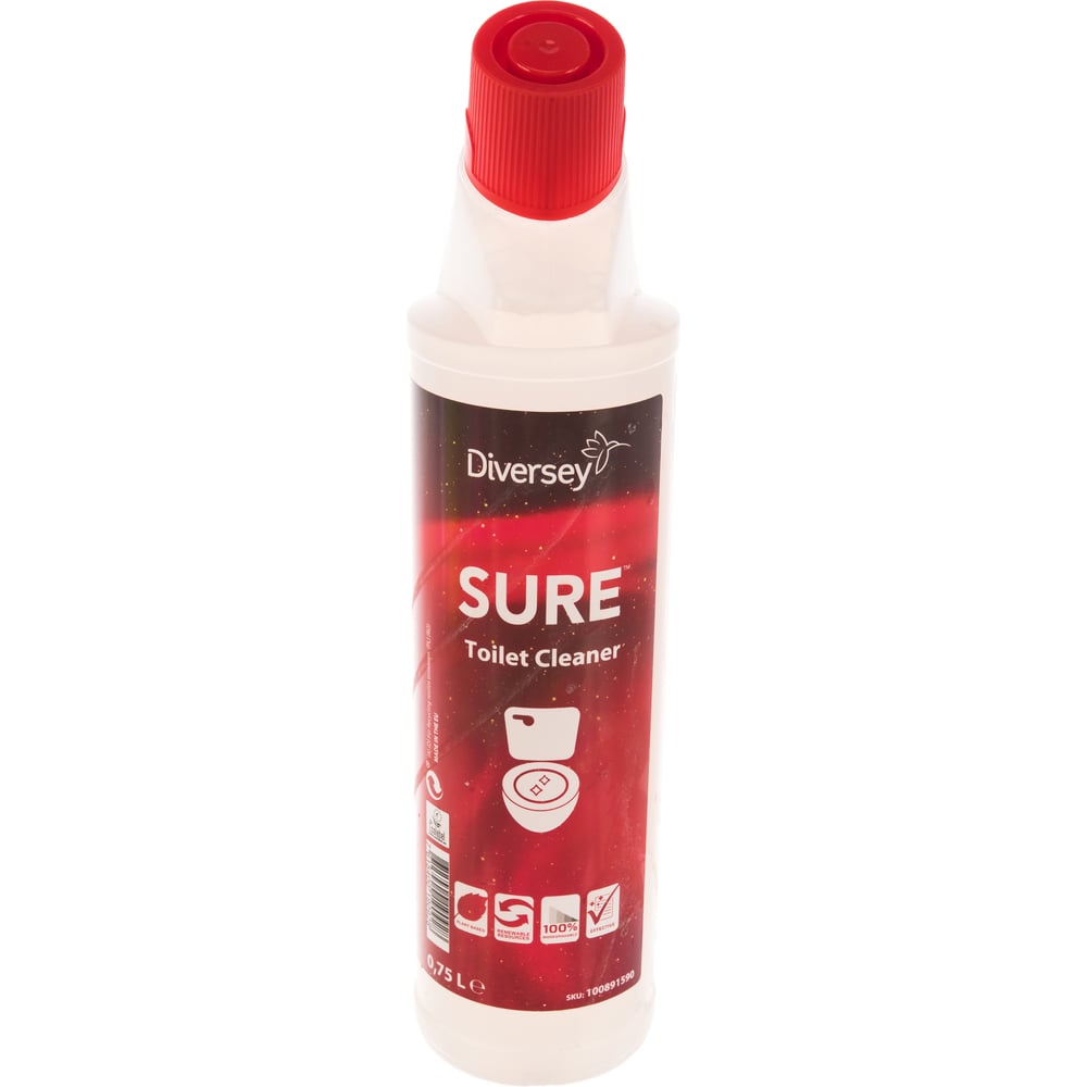 Чистящее средство для унитазов и писсуаров Diversey SURE Toilet Cleaner ...