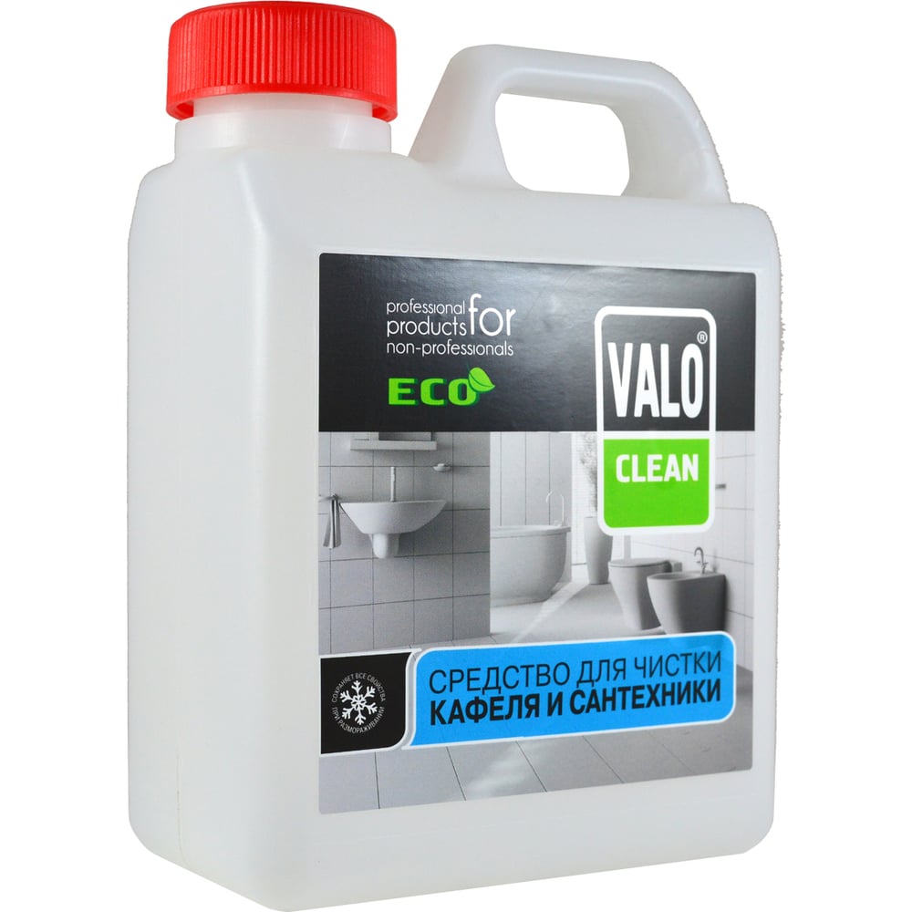 Средство для чистки кафеля и сантехники Valo Clean 1л концентрат ...