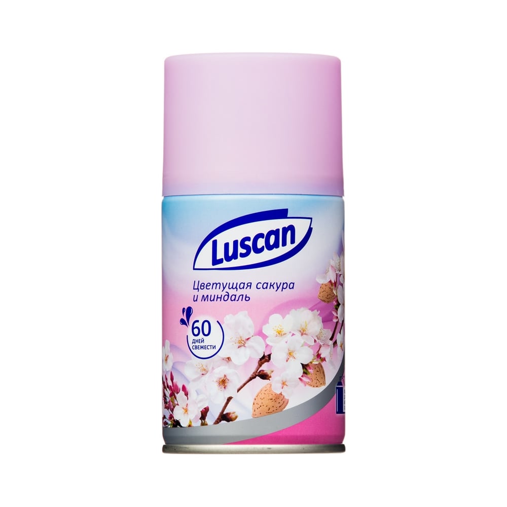 Сменный баллон для автоматического освежителя Luscan Цветущая сакура и миндаль 250 мл 679111 ...
