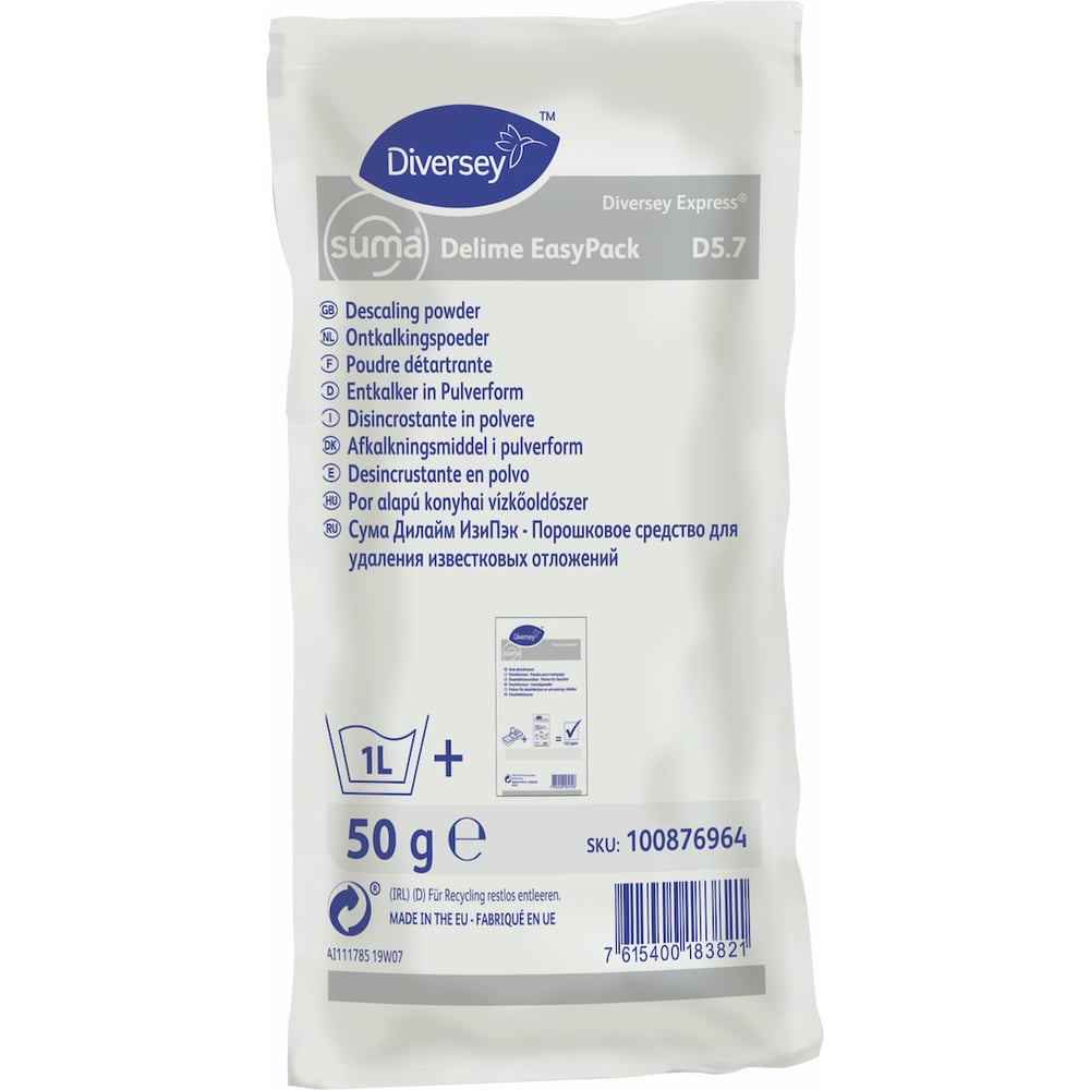 Средство для удаления известковых отложений Diversey Suma Delime ...
