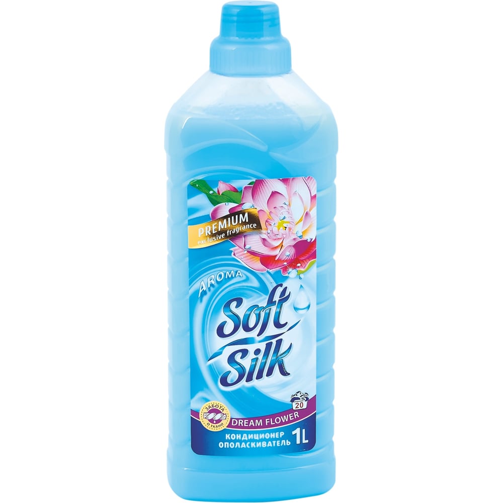 Ополаскиватель для тканей Romax Soft Silk Premium Dream flower 1 л 1970 ...