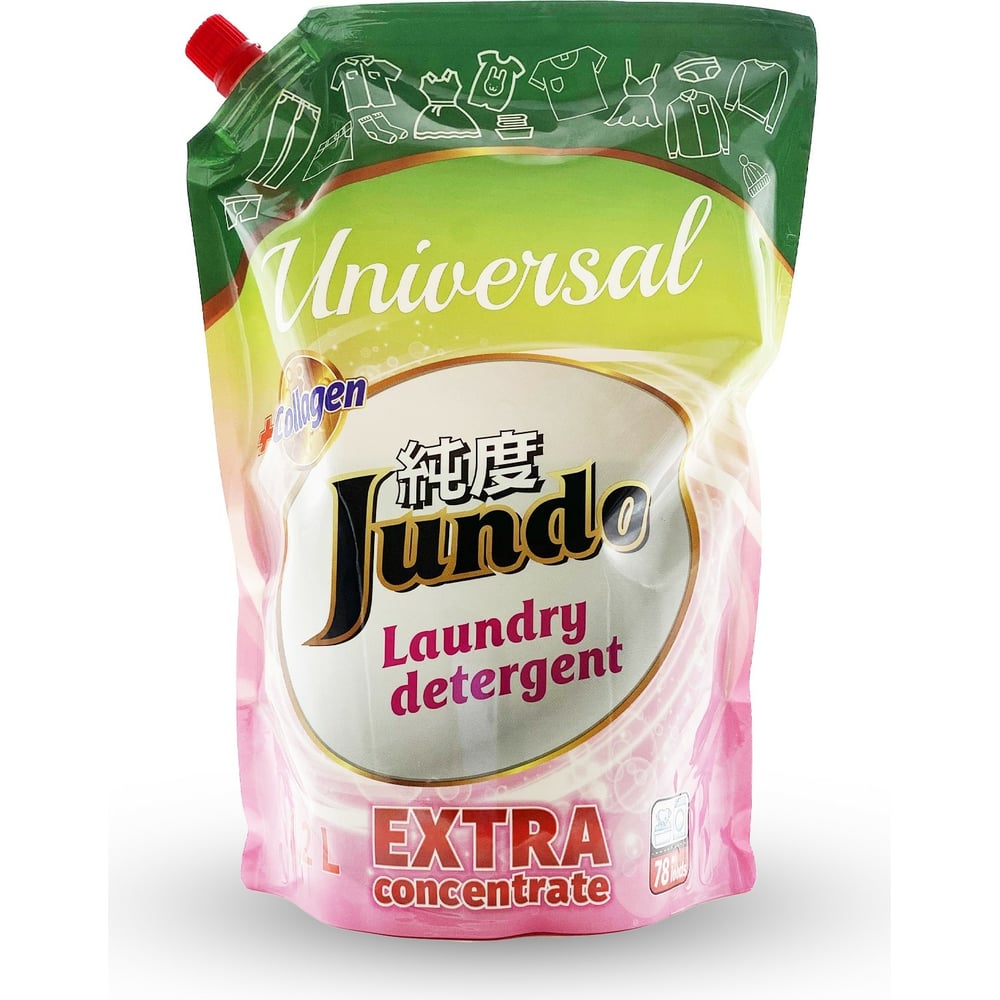Универсальный гель для стирки Jundo Universal 1.2 л 4903720020494 ...