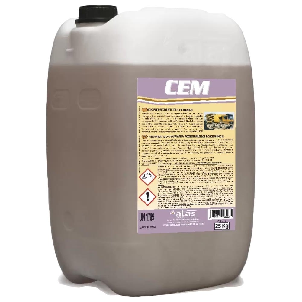 Средство для удаления цементных загрязнений Atas (концентрат)"CEM", 10 ...