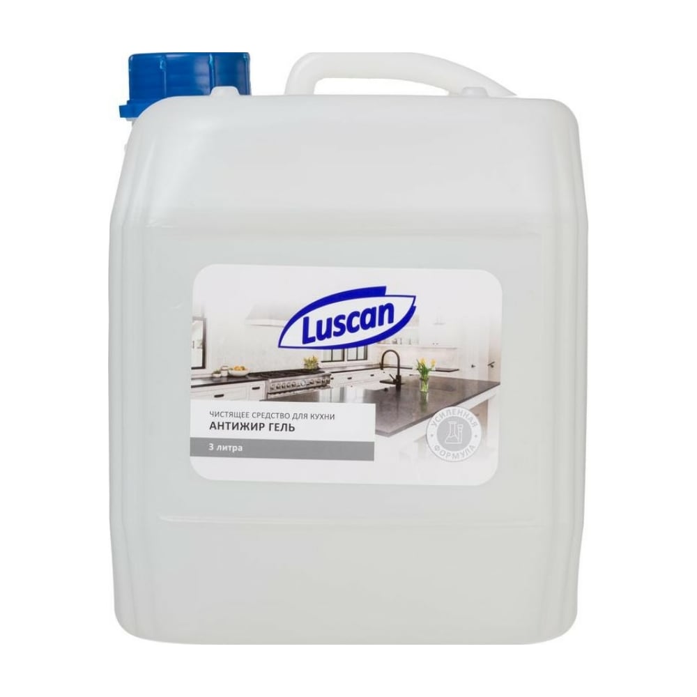 Чистящее средство для кухни антижир Luscan гель, 3 л 1575545 - выгодная ...