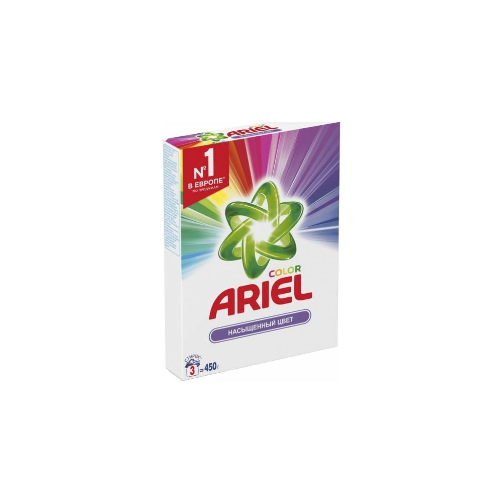 Стиральный порошок Ariel автомат Color 450г 5413149193987 - выгодная ...