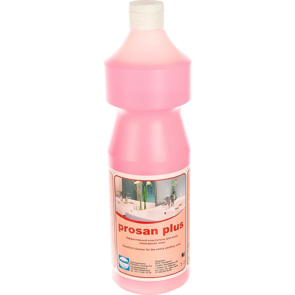 Очиститель кислотный PROSAN PLUS (1 л) для туалетных и ванных комнат Pramol 2533.201 - выгодная ...