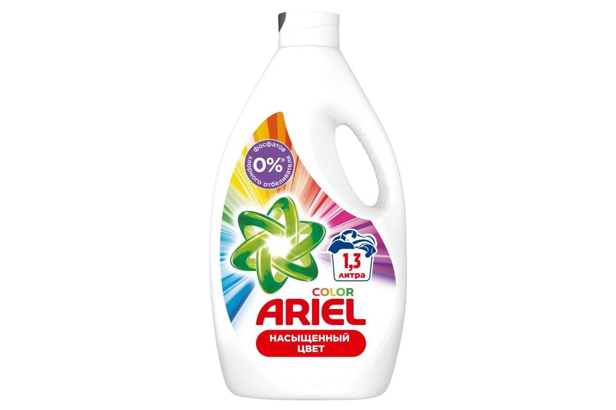 Гель для стирки Ariel Color 1,3л 8001090383341 - выгодная цена, отзывы ...