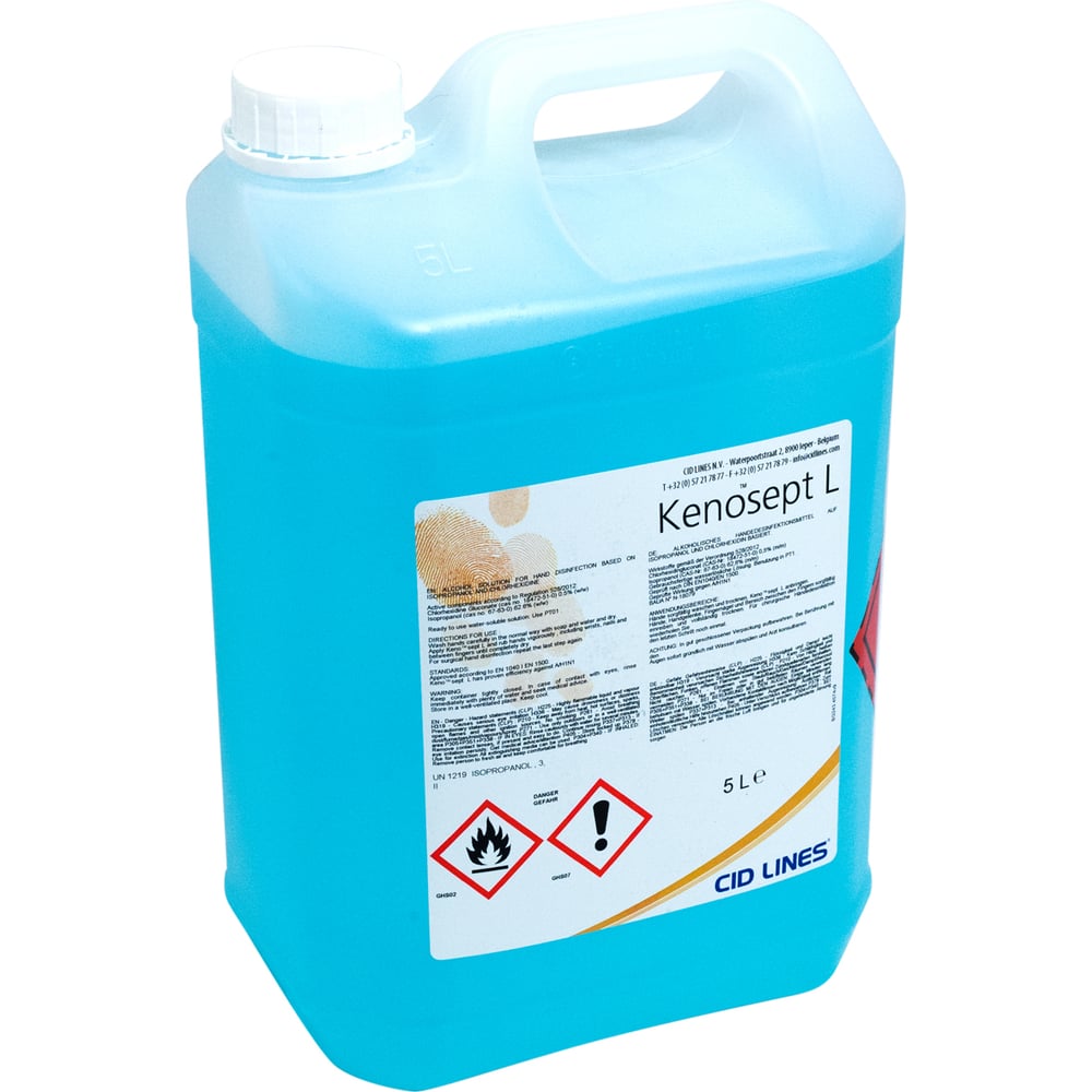 Дезинфицирующее средство Kenolux 5л кожный антисептик KENOSEPT L ...