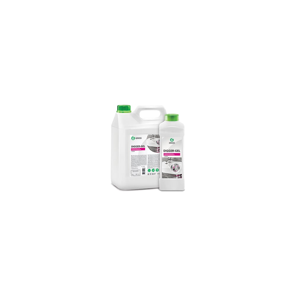 Гель для чистки труб GRASS Digger-Gel 1 л 125205 - выгодная цена ...