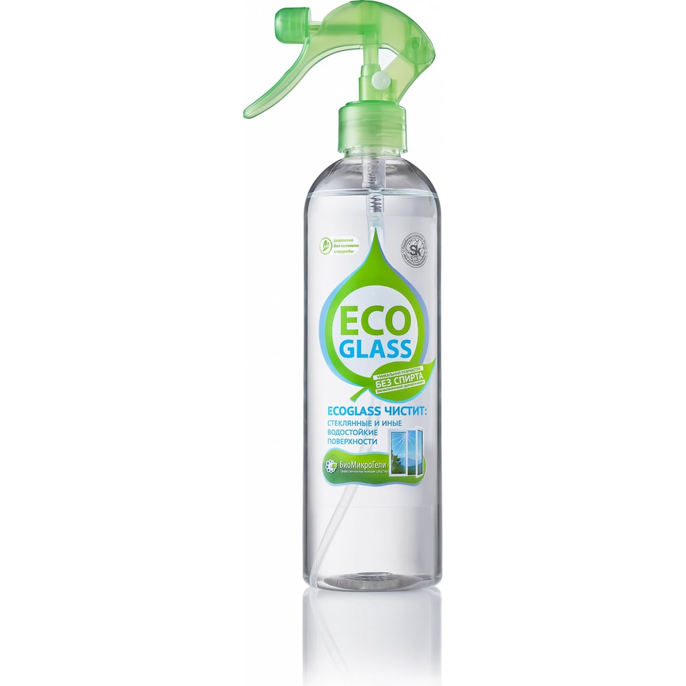 Средство для чистки стекла БиоМикроГели EcoGlass 0.5 л Э50-0050МТ ...