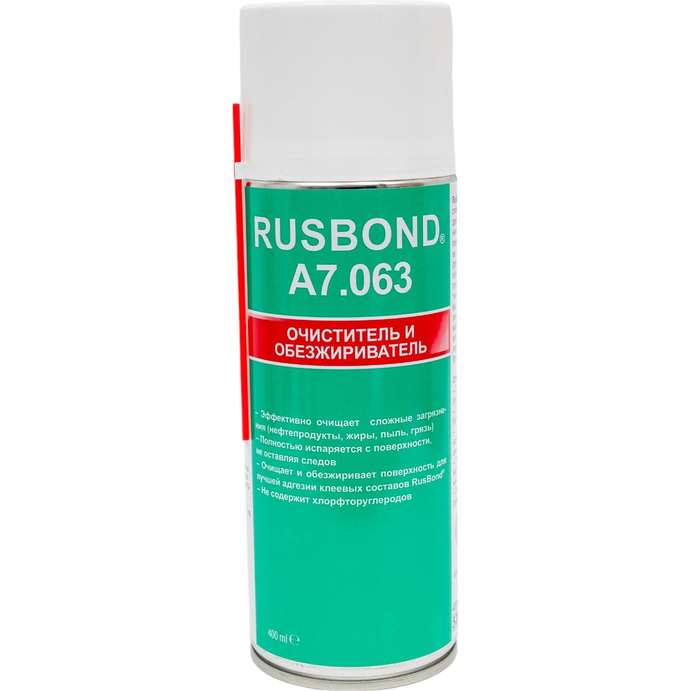 Универсальный очиститель и обезжириватель на спиртовой основе RusBond ...