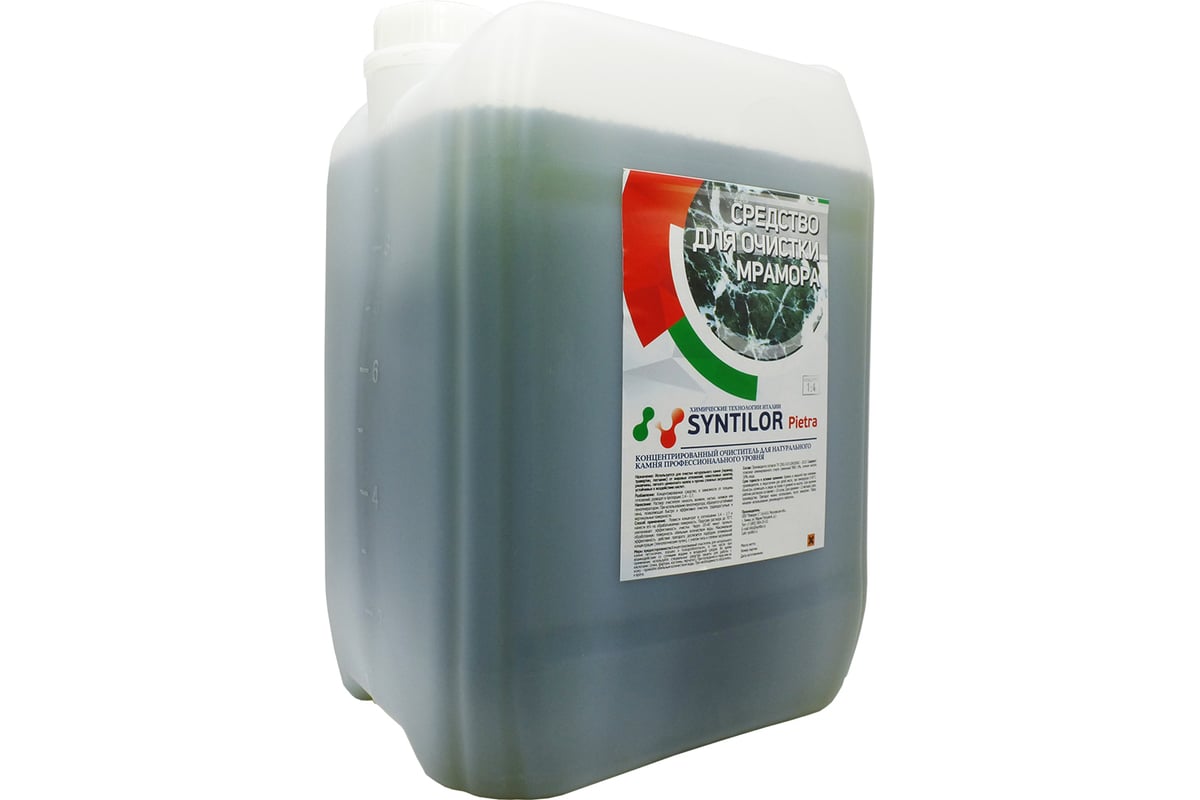 Средство для очистки мрамора Syntilor Pietra 11кг 1027 - выгодная цена ...
