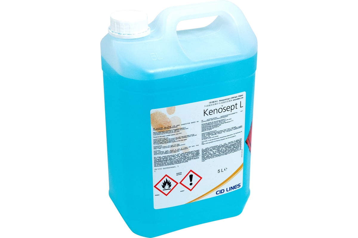 Дезинфицирующее средство Kenolux 5л кожный антисептик KENOSEPT L ...