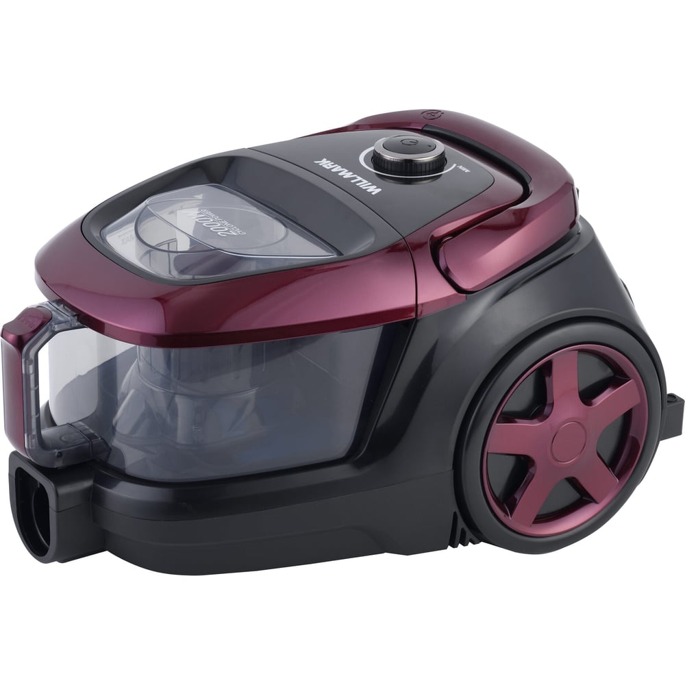 Пылесос Willmark VC-2630CYM (Бордовый) 2000386 - выгодная цена, отзывы, характеристики, фото ...
