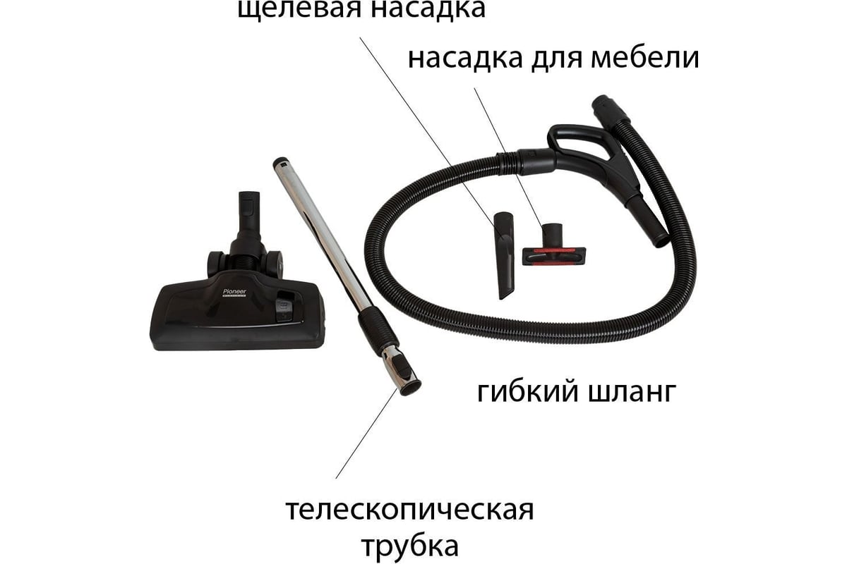 Пылесос Pioneer VC360C - выгодная цена, отзывы, характеристики, фото ...