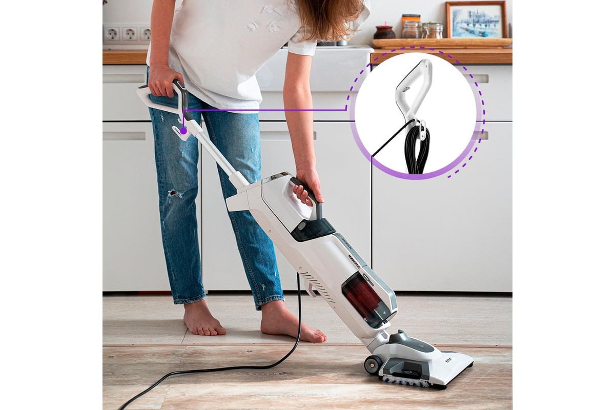 Вертикальный паровой пылесос KITFORT 6 в 1 КТ-595 - выгодная цена ...