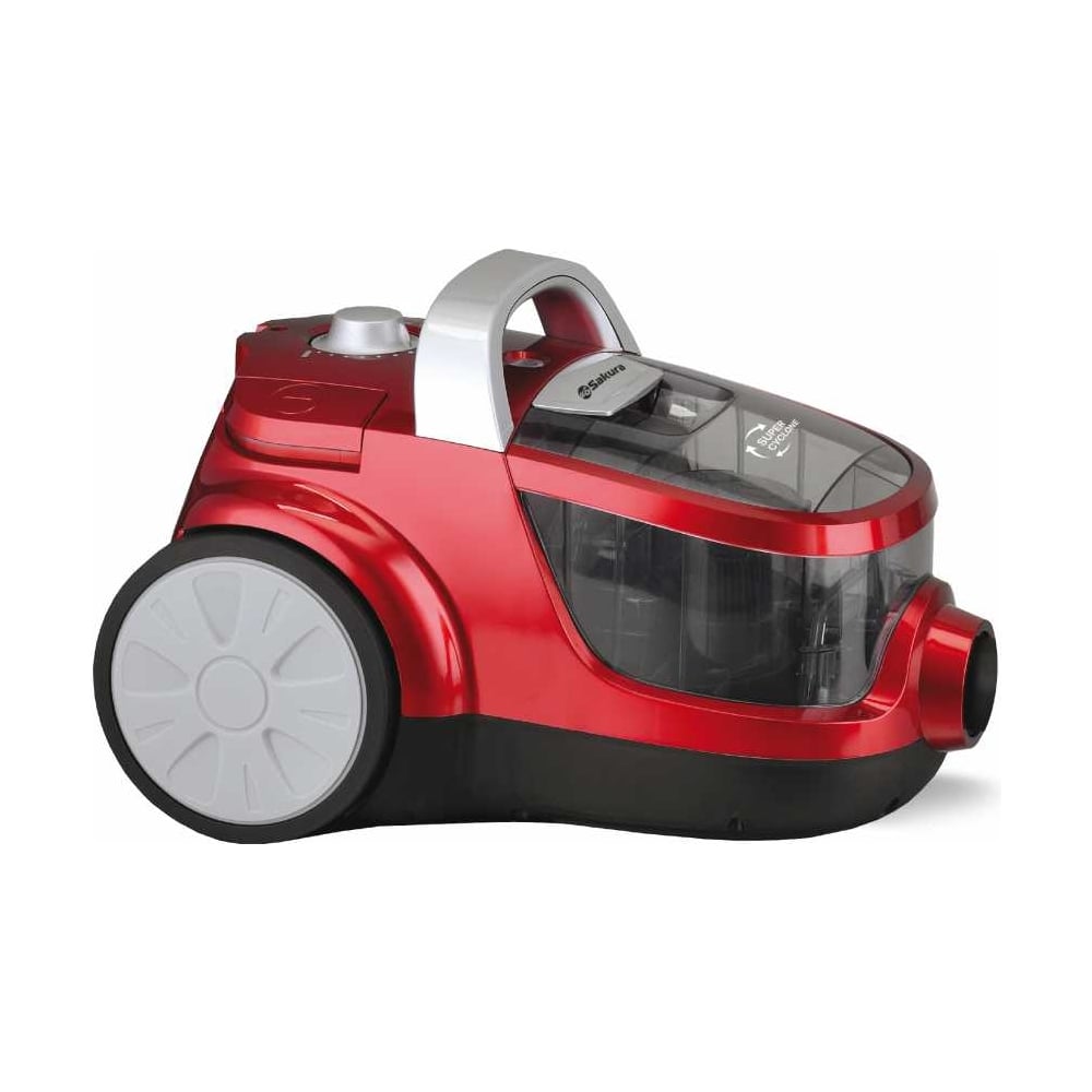 Пылесос SAKURA SA-8314R 2400Вт, б/м, мультициклон, HEPA, регулировка ...