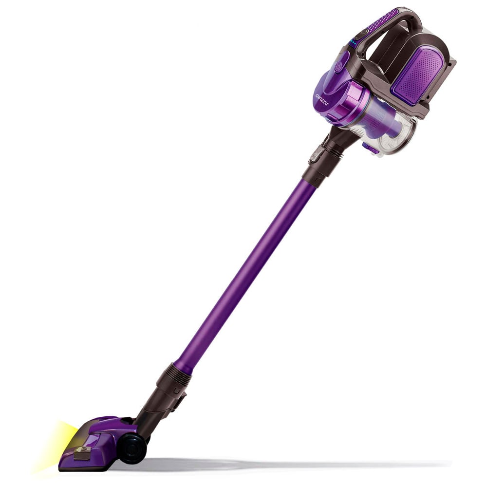 Аккумуляторный пылесос GINZZU VS402 сиреневый 12388 - выгодная цена ...