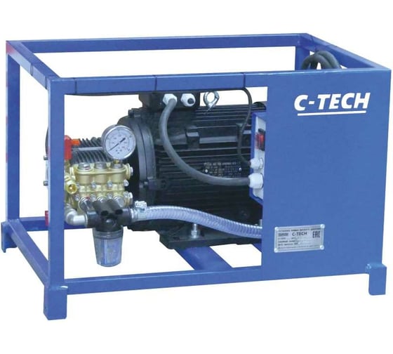 Автомойка для грузового транспорта C-TECH (250 бар, до 900 л/ч, 7.5 кВт ...