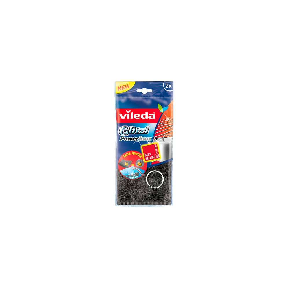 Металлическая губка VILEDA Inox Power 2 шт. 147413 - выгодная цена ...