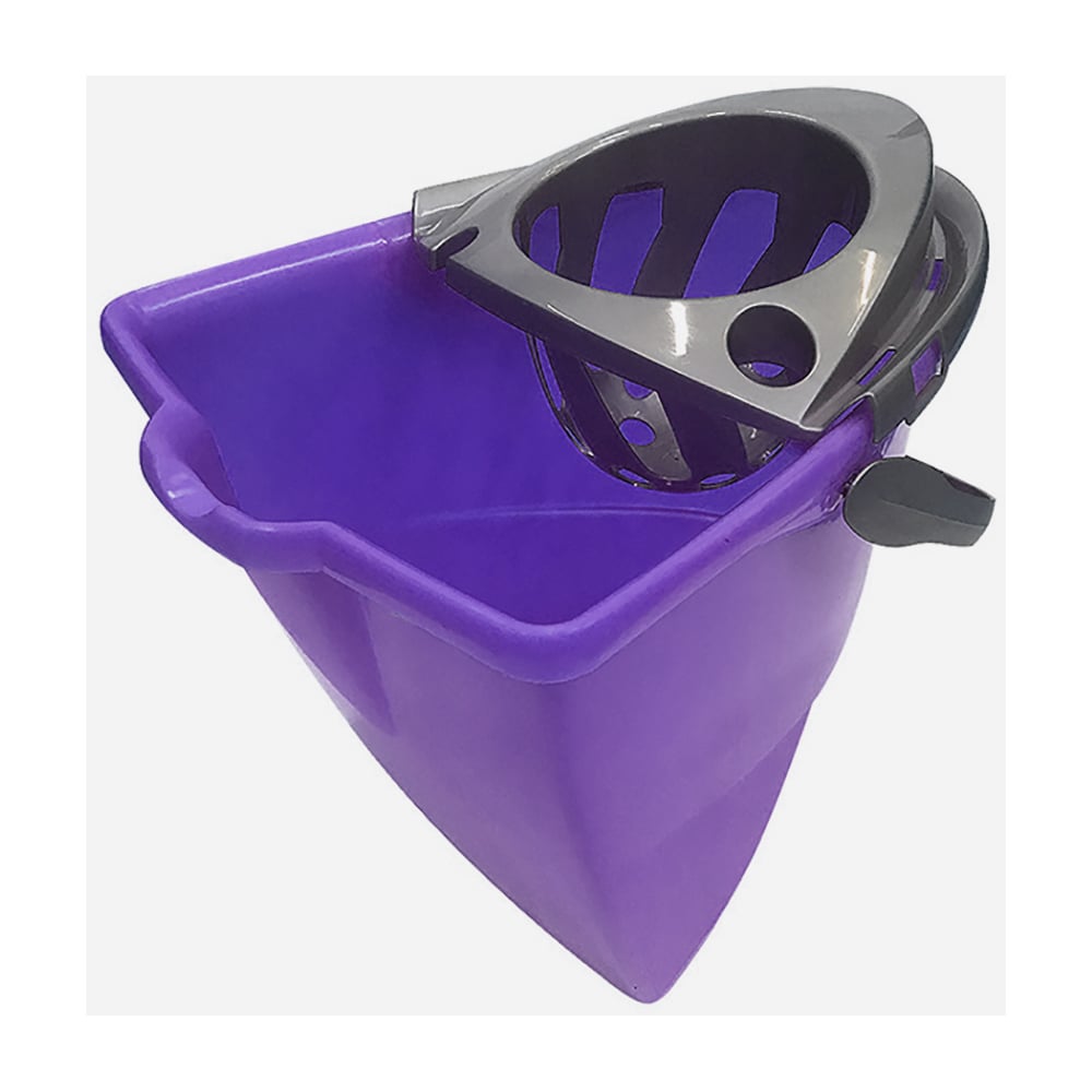 Ведро Мультипласт Групп 12 л, с отжимом, фиолетовый (7) MPG961567 ...