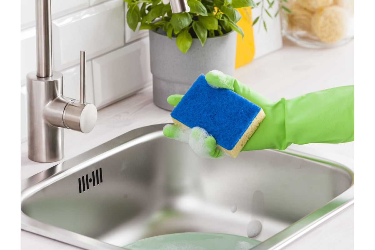 Губки для посуды YORK Премиум 5 шт. 030300 - выгодная цена, отзывы ...