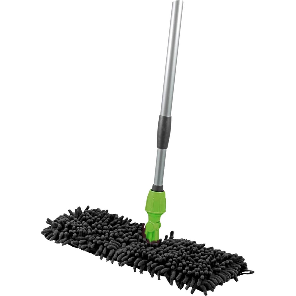 Швабра HAPPY PANDA HP-M07 DUO телескопическая, 120 см, с насадкой лапша ...