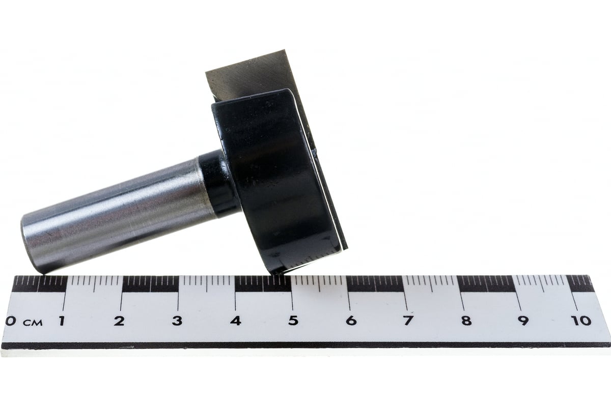 Фреза прямая пазовая серия 1007 (40x16x40 мм; хвостовик 12 мм) Росомаха ...