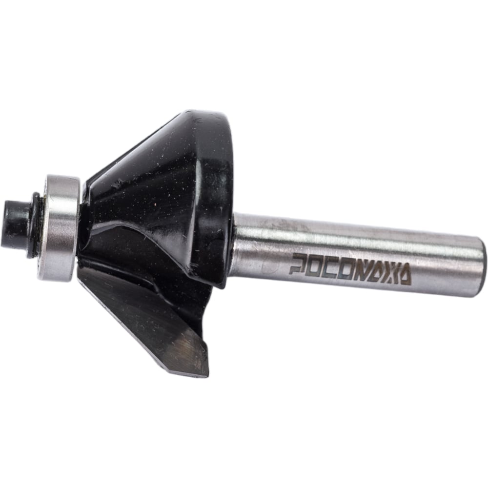 Фреза кромочная конусная с нижним подшипником серия 1022 (35x16 мм; 45 ...