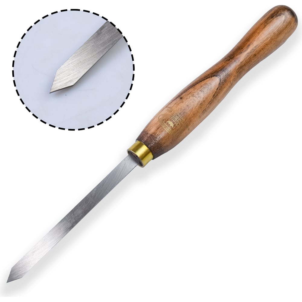 Резец токарный Parting Triangular Tool 3 мм, рукоять 216 мм GROWN TOOLS ...