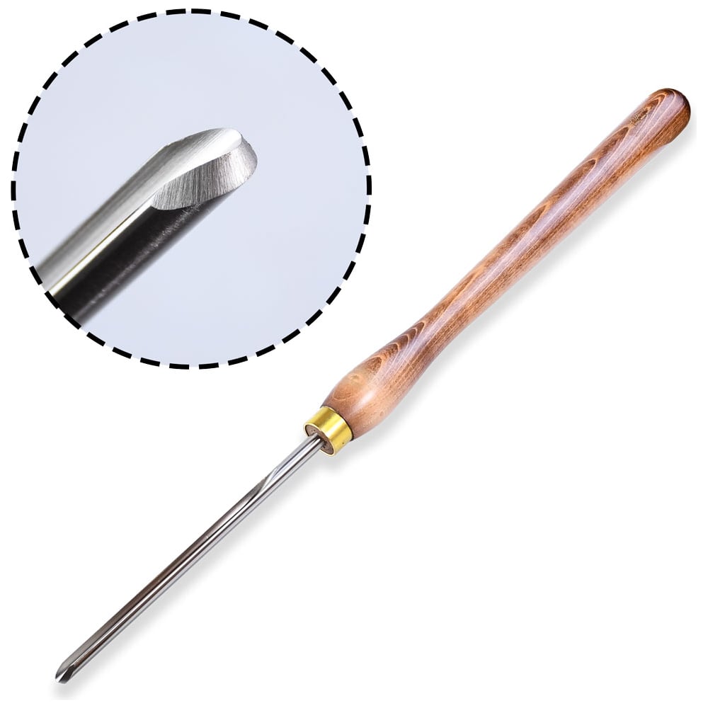 Резец токарный Bowl Gouge "Ellsworth" 10 мм, рукоять 430 мм GROWN TOOLS ...