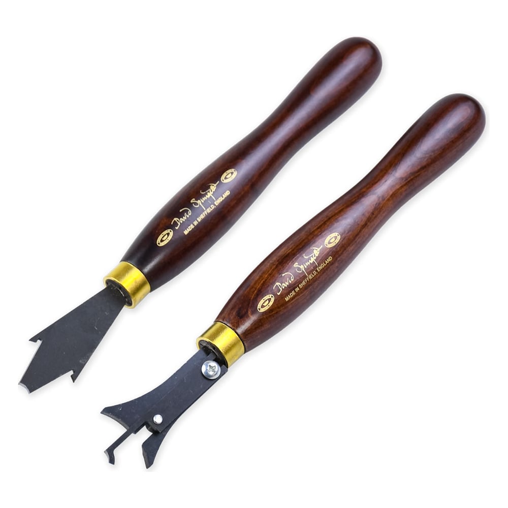 Резцы токарные David Springett, для точения китайских шаров, 2 шт GROWN ...