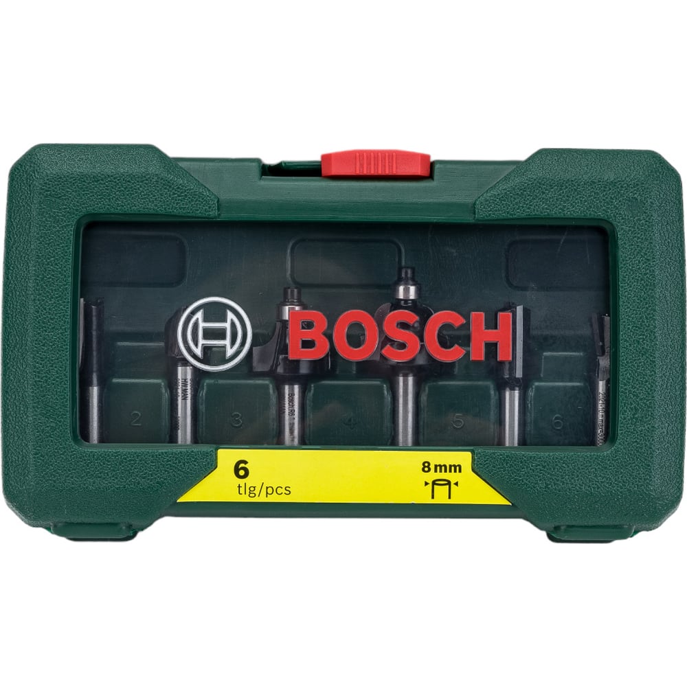 Набор фрез (6 шт; НМ хв - 8 мм) Bosch 2.607.019.463 - выгодная цена ...