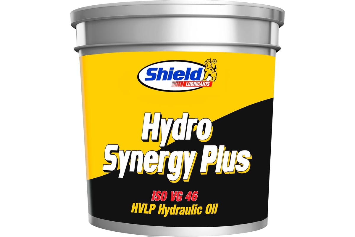 Гидравлическое масло SHIELD HYDRO SYNERGY PLUS 46 20 л Shield ...