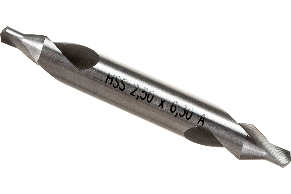Сверло центровочное DIN 333 А (2.5х45 мм) RUKO 217025 - выгодная цена ...