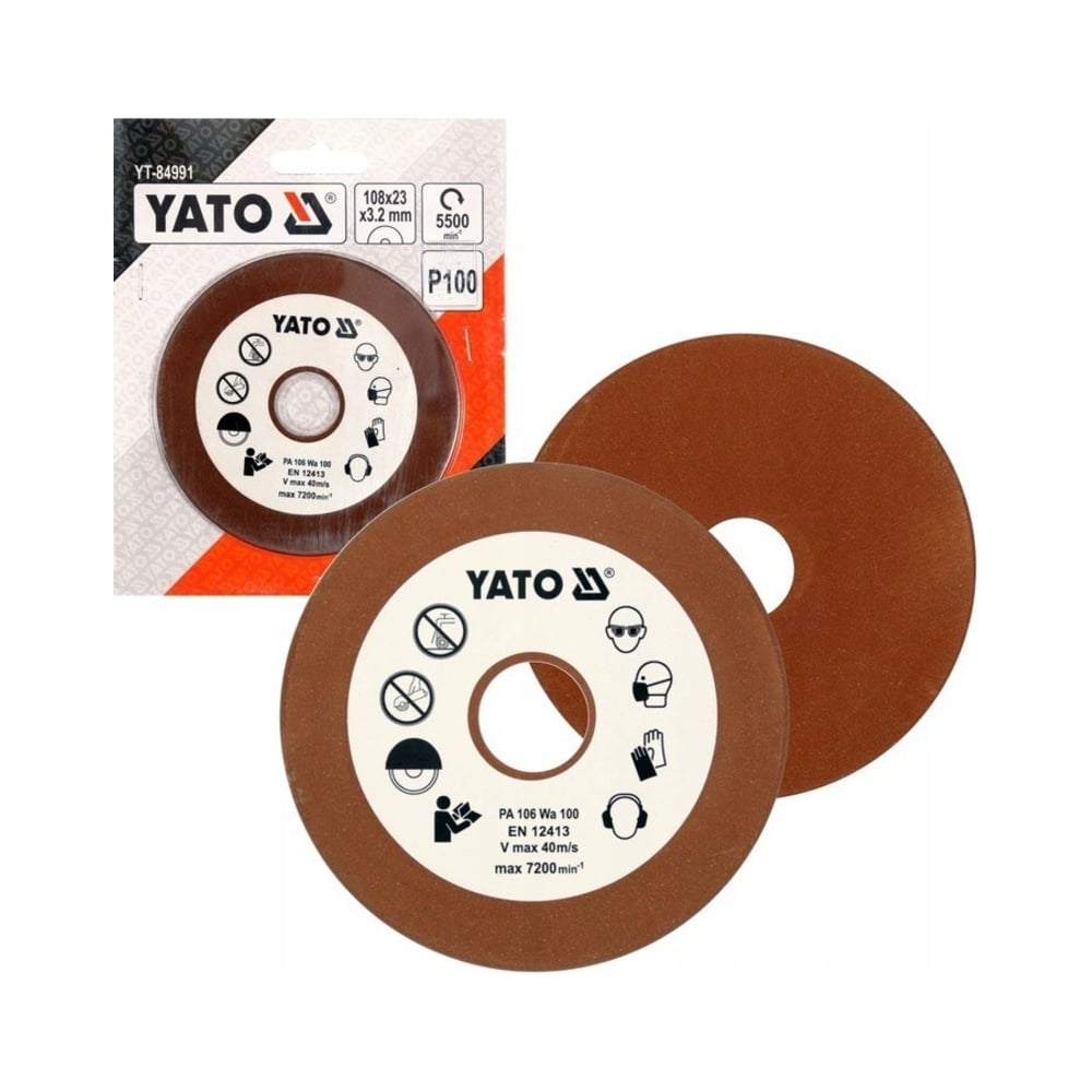 Диск точильный 108 мм для цепей YATO YT-84991 - выгодная цена, отзывы ...