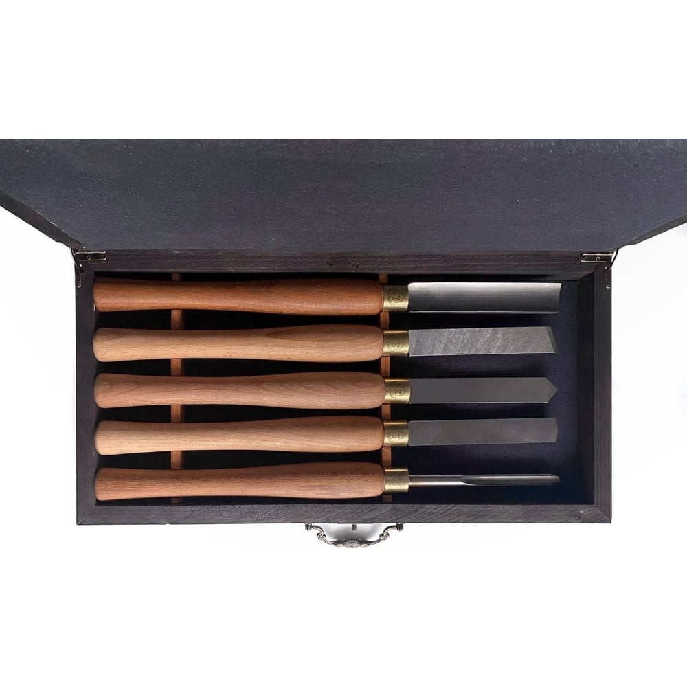 Набор токарных резцов по дереву из быстрорежущей стали Р6М5 5 шт ООО ...