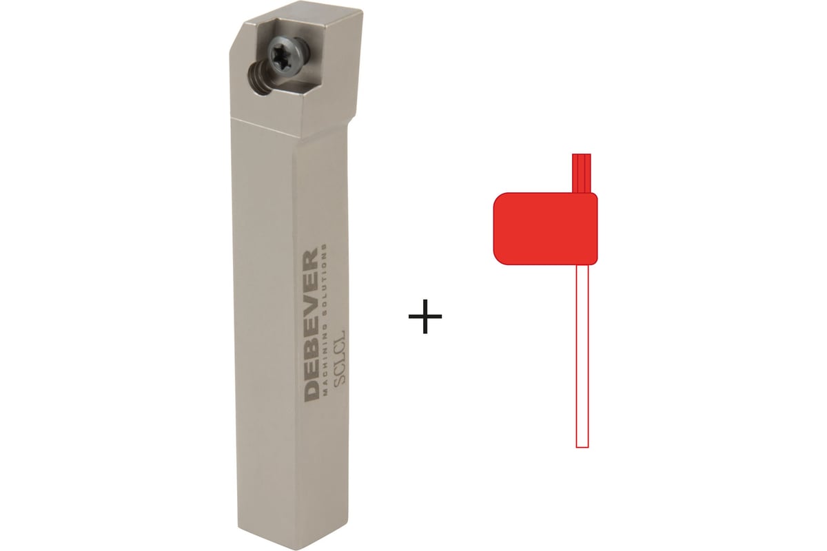 Державка токарная SCLCL 2020 K09 левая Standard Debever Machining Solutions DB-S-SCLCL2020K09 ...