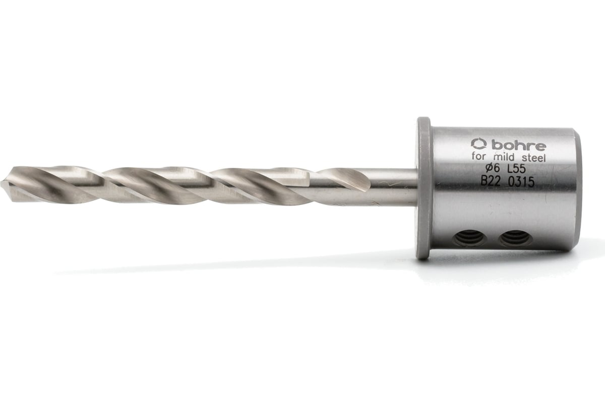 Сверло спиральное по металлу HSS 6 мм, Weldon 19 Bohre КБ000712 ...