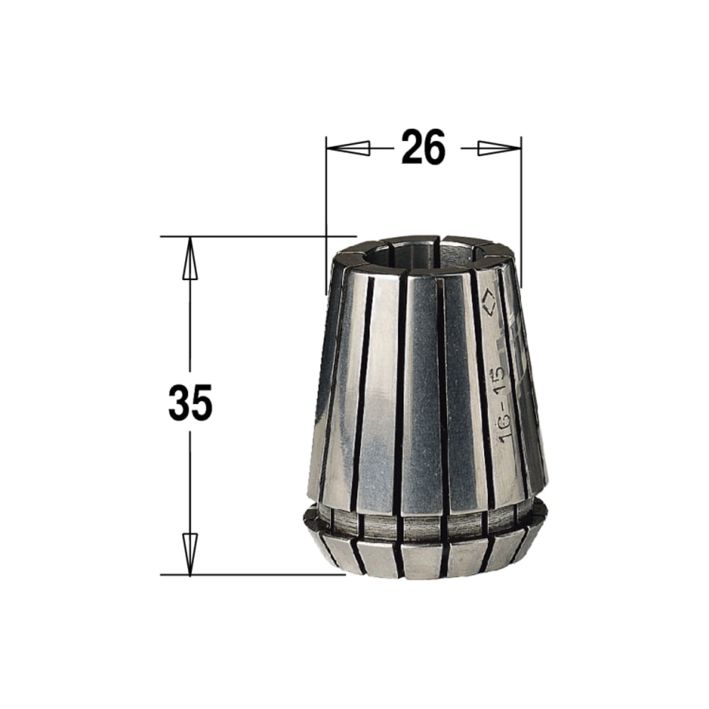 Цанга высокоточная ER25 (10 мм) CMT 184.100.25 - выгодная цена, отзывы ...