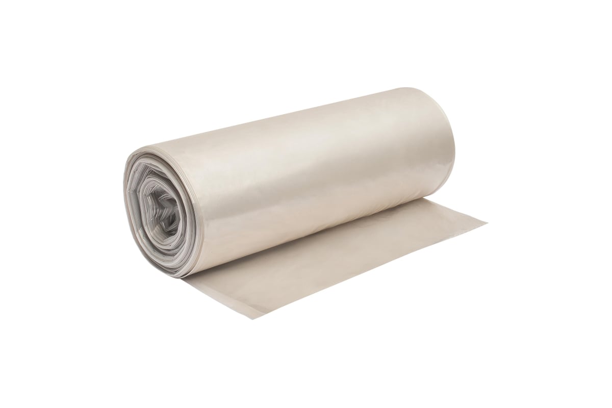 Мешки для мусора в рулоне (10 шт, 900х1100 мм,160 л, 60 мкм, ПВД ...