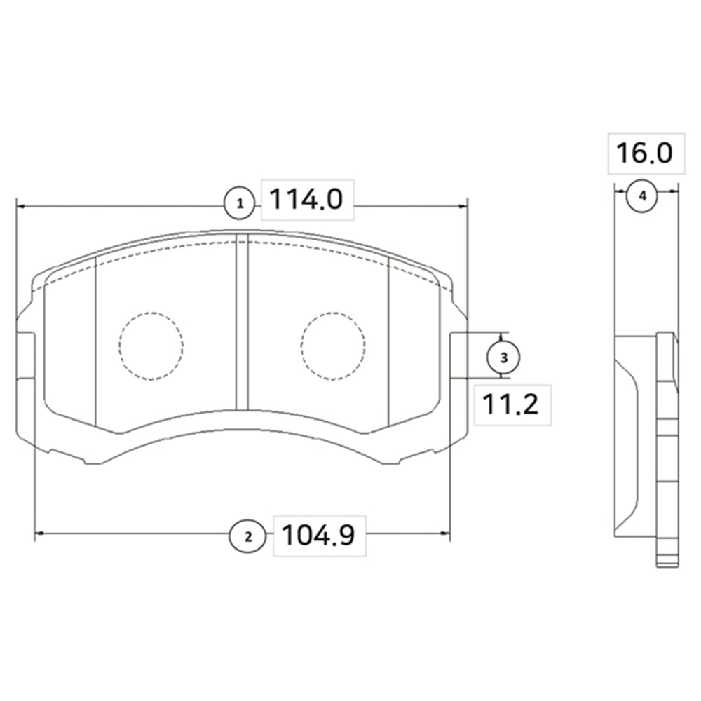 Тормозные колодки передние CTR GK0580 - выгодная цена, отзывы ...