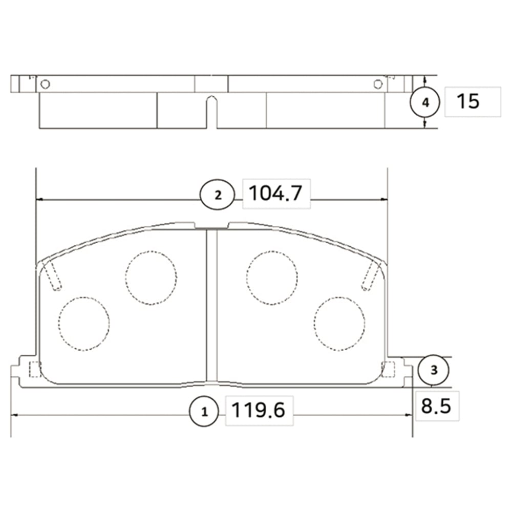 Тормозные колодки передние CTR GK1023 - выгодная цена, отзывы ...